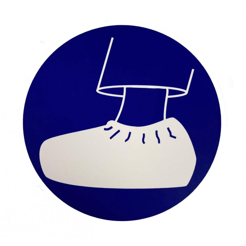 Pictogram Overschoenen verplicht | Ehabo Preventie
